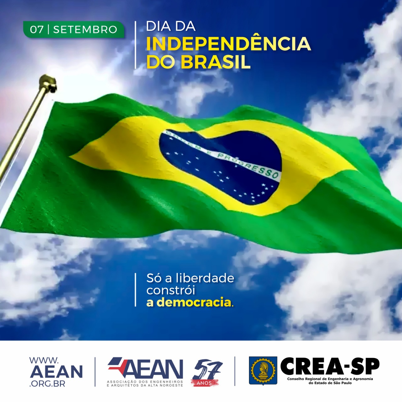 COMEMORAÇÃO: Em 7 de setembro de 1822 foi declarada a Independência do ...